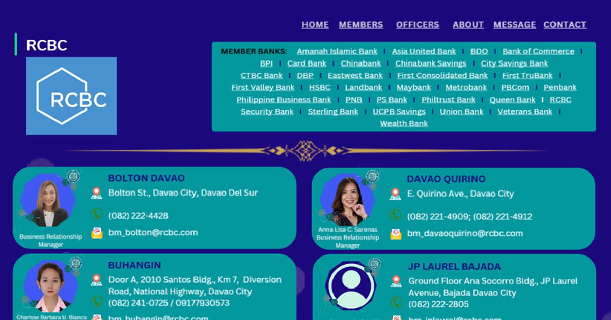 RCBC Branches